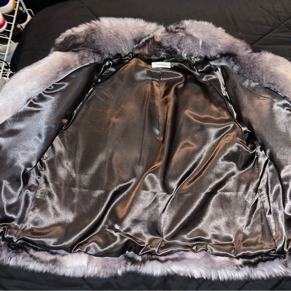 Calvin Klein | Jackets & Coats | Calvin Klein Fur Coat | Poshmark